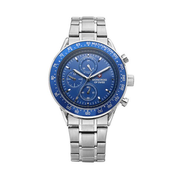 몽크로스 남성 메탈 손목 시계 MS3512-BL - SSG.COM