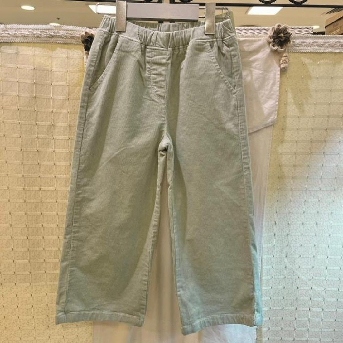 셀덴 NC02 코듀로이 와이드 바지 페일그린 (PALE GREEN) EDTC22T52 (S9069938), 믿고 사는 즐거움 ...