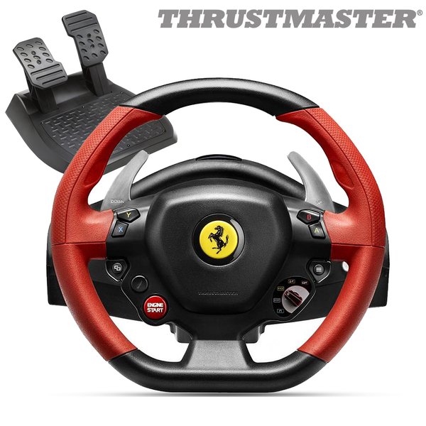 트러스트마스터 페라리 458 스파이더 레이싱 휠(XBOX ONE,시리즈 X S용) - SSG.COM