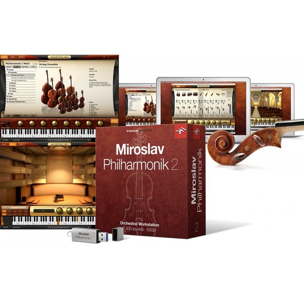 IK Multimedia Miroslav Philharmonik 2 일반 버전 - 오케스트라 사운드 컬렉션 [] - SSG.COM