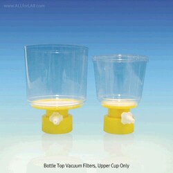 [JETBIOFIL] 일회용 진공여과장치 상단필터컵 Vacuum Filter PVDF 0.22um 500/50ml J1.F213 ...