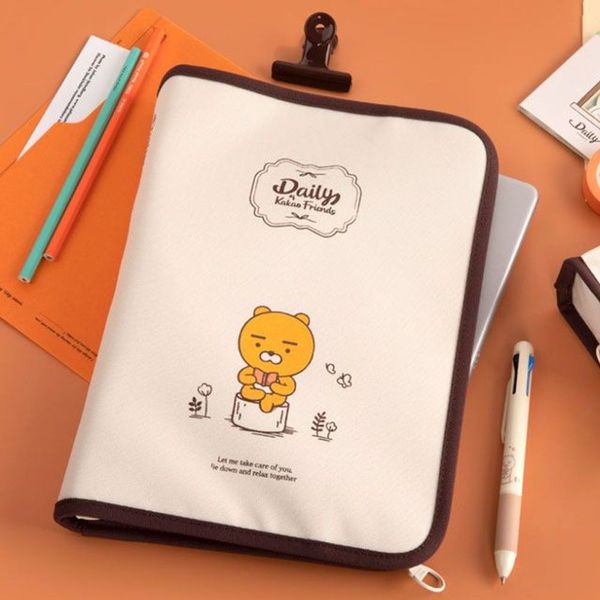 카카오프렌즈 패브릭 멀티 파우치 L Ryan - SSG.COM