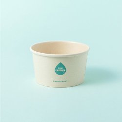 [IG] 415ml 115파이 대나무 종이용기 소량 100개 일회용 종이 그릇 - SSG.COM