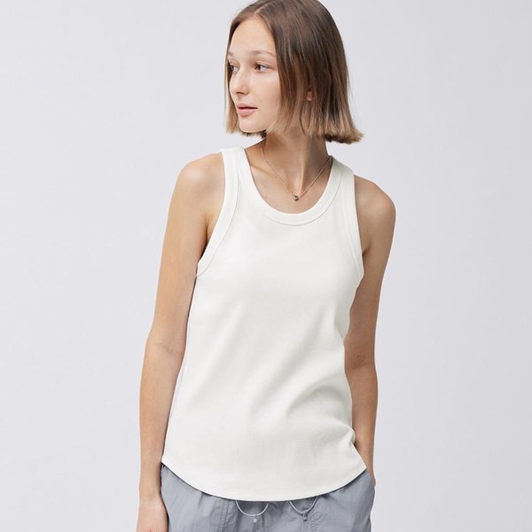 유니클로 GU 리브드 탱크 탑 - SSG.COM