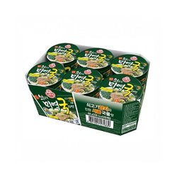 오뚜기 쇠고기 미역국 라면 컵 60g x 6개 - SSG.COM