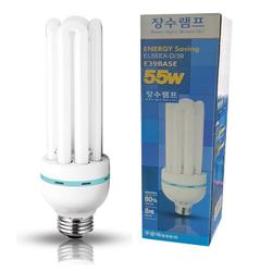 장수램프55W E39 주광색 삼파장전구 대소켓용 (S11118401) - SSG.COM