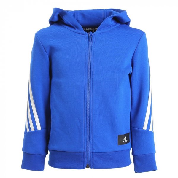 아디다스 주니어 퓨처 아이콘 3 스트라이프 풀집업 후드티 TX023-HN6173 - SSG.COM