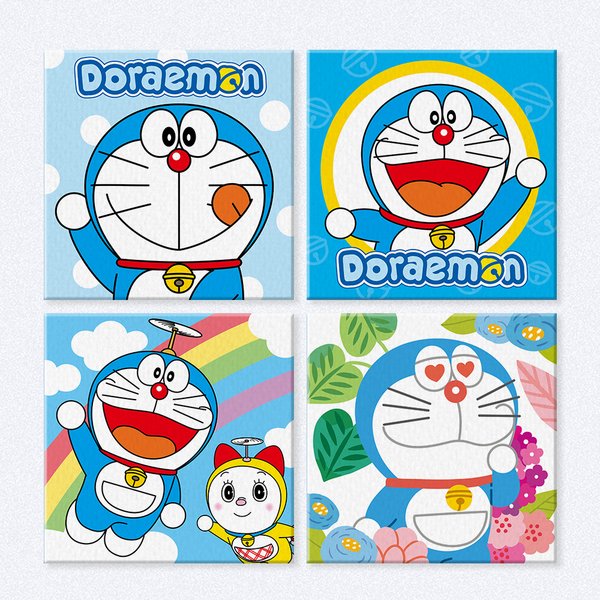 DIY 그림 그리기 도라에몽 시리즈 캔버스 25x25 - SSG.COM