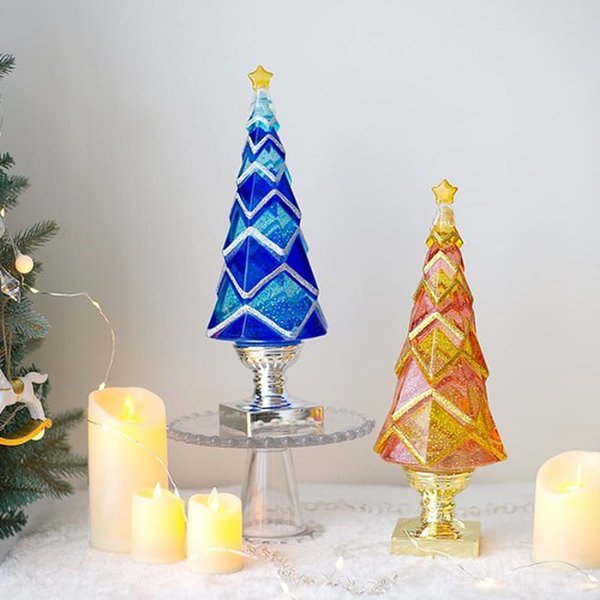 투명 펄 트리 워터볼 오르골 2type - SSG.COM