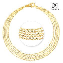 골드앤 14K 베이직 다섯줄 팔찌 YG - SSG.COM