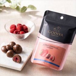 GODIVA G fruit 과일 초콜렛 chocolate raspberry 라즈베리맛 45g - SSG.COM