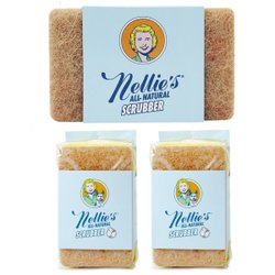 넬리 내추럴 키친수세미 6개(2ea x 3) 천연 펄프행주 거품이잘나는 천연수세미 - SSG.COM