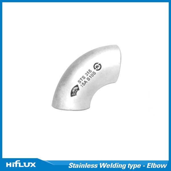 스텐 용접식 관이음쇠 - 45도 엘보 (S40) - SUS316 - 15A - SSG.COM