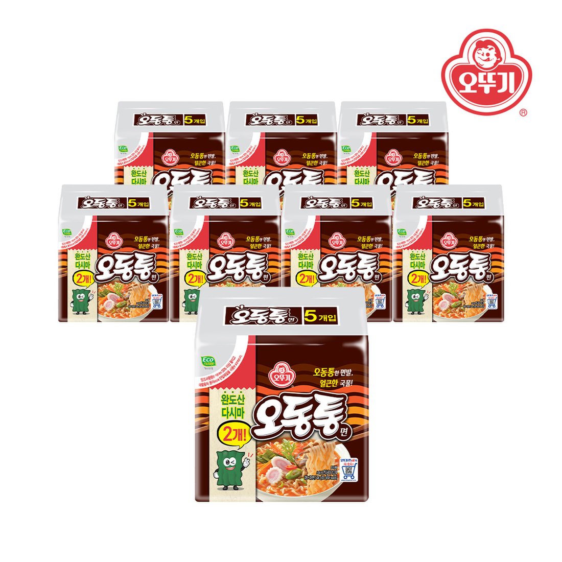 [오뚜기] 오동통면 얼큰한맛 멀티팩 (120gx5) x 8개(1박스), 이마트몰, 당신과 가장 가까운 이마트