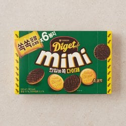 오리온 다이제 초코 미니 6P 240G - SSG.COM