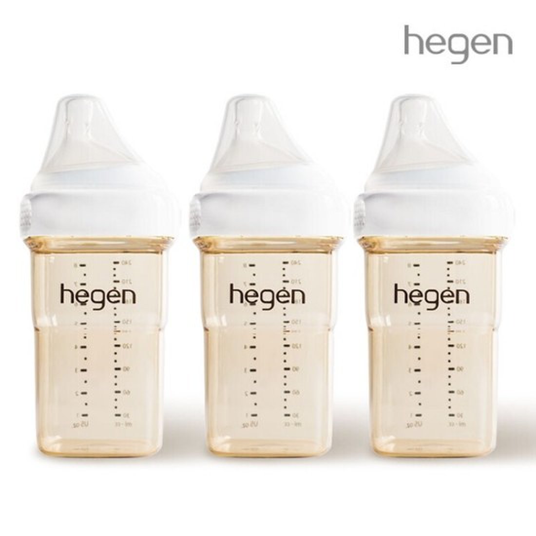 헤겐 애착젖병 PPSU 240ml 트리플팩3P꼭지 포함, 믿고 사는 즐거움 SSG.COM