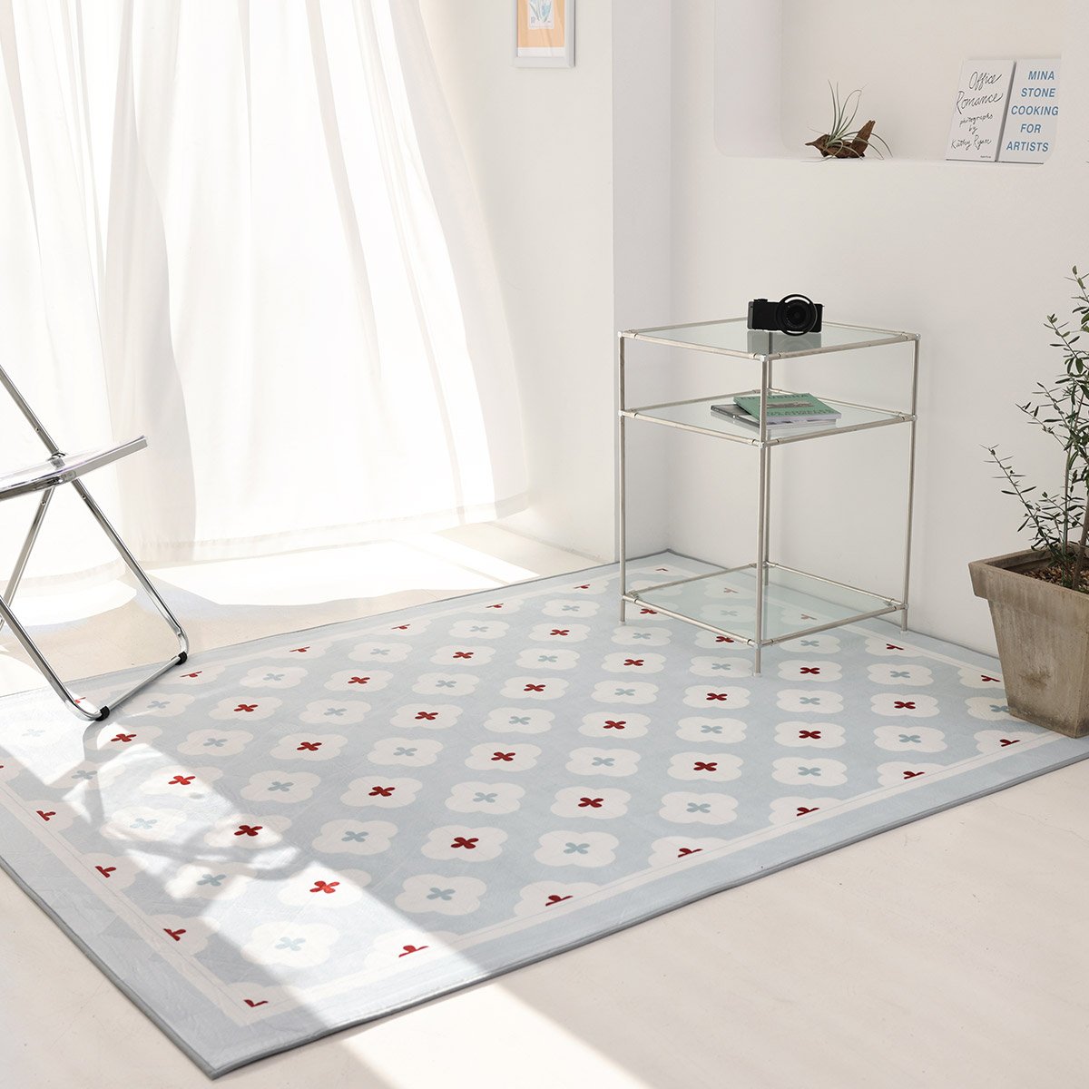 페탈로이드 타일 사계절 러그 2size - SSG.COM