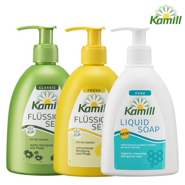 카밀 리퀴드솝 3종세트(클래식300ml+프레쉬300ml+퓨어솝300ml) - SSG.COM