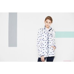 [그렉노먼] 여성 도트프린트자켓(화이트)_HWG17-JP101 - SSG.COM