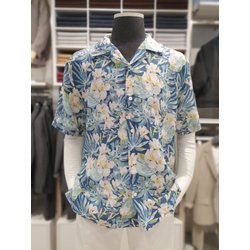 [파주점] [AND Z(앤드지)] 플로럴 린넨(마) 셔츠 (BZD2WC1154(BL)) - SSG.COM