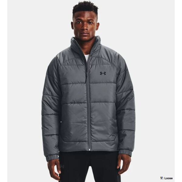 언더아머 1364907 012 그레이 남성 UA Storm 인슐레이트 재킷 자켓 경량패딩 - SSG.COM