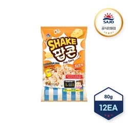 사조 SHAKE 팝콘 치즈맛 72g X 12 - SSG.COM