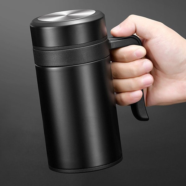 보온보냉 손잡이 텀블러(450ml) (블랙) - SSG.COM