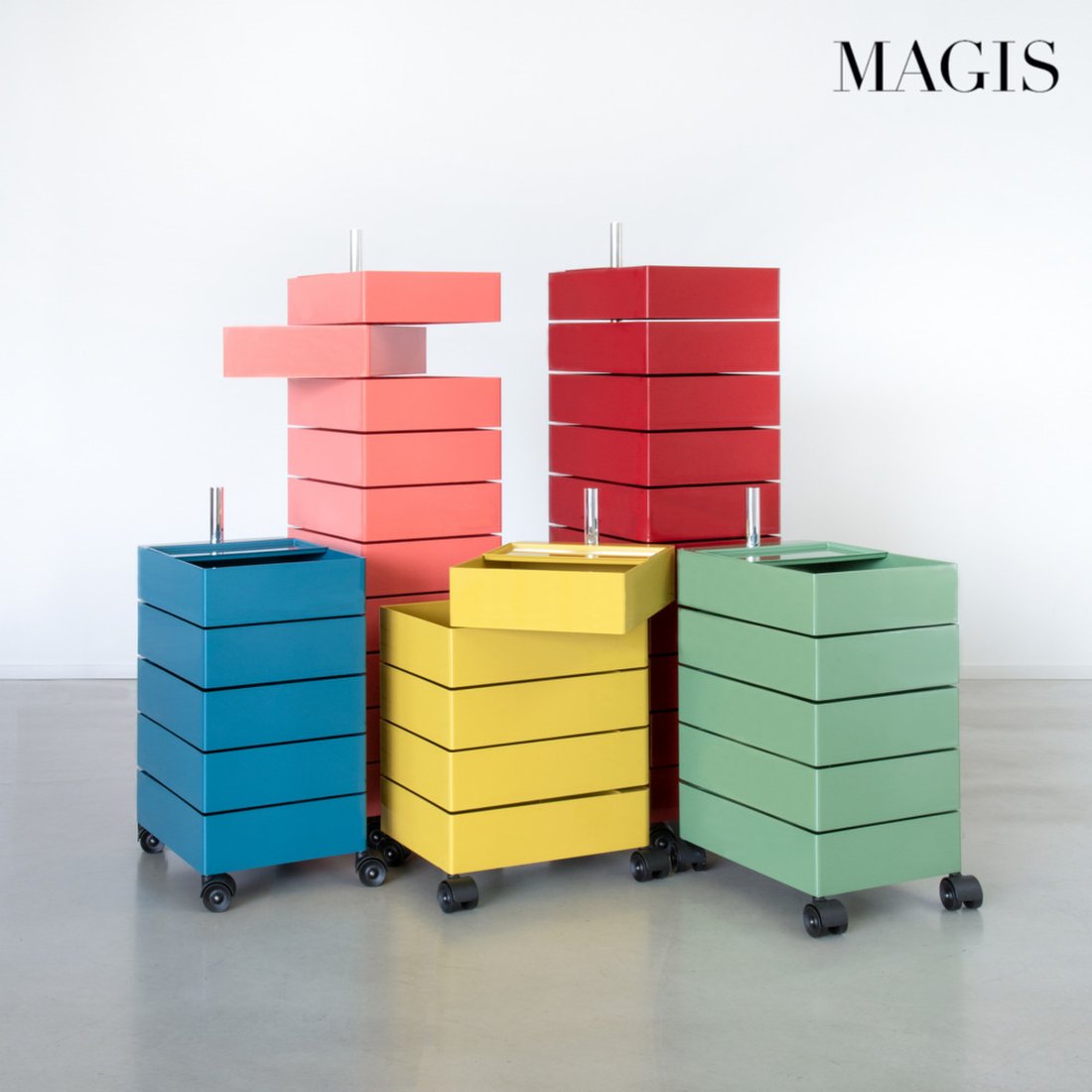 [SSG특별 적립금 15%][정품 인증][마지스 MAGIS] 트롤리 360 컨테이너 10단 / 360 container 공식판매처 정품트롤리, 믿고 사는 즐거움 SSG.COM