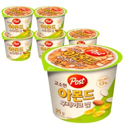 포스트 아몬드후레이크 컵 시리얼 35g x 6개 - SSG.COM