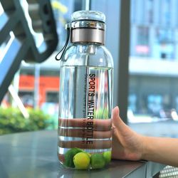 텀블러 보온 보냉 물병 실버 내열유리 뚜껑 900ml - SSG.COM