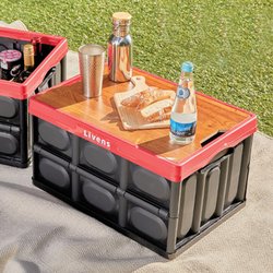 멀티 폴딩 리빙박스(56L 대형/블랙) 1P - SSG.COM