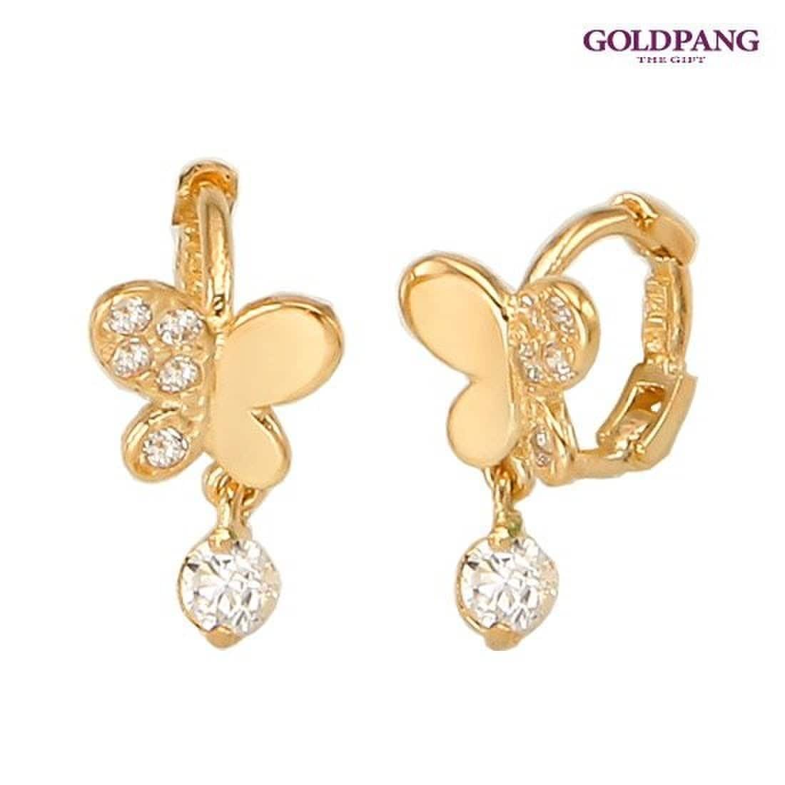 골드팡-14k/18k 큐티윙 귀찌, 믿고 사는 즐거움 SSG.COM