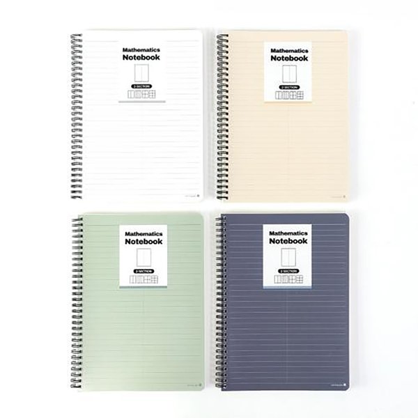 모닝 4000 PP SP수학노트_2칸(16절좌철) 1206 - SSG.COM