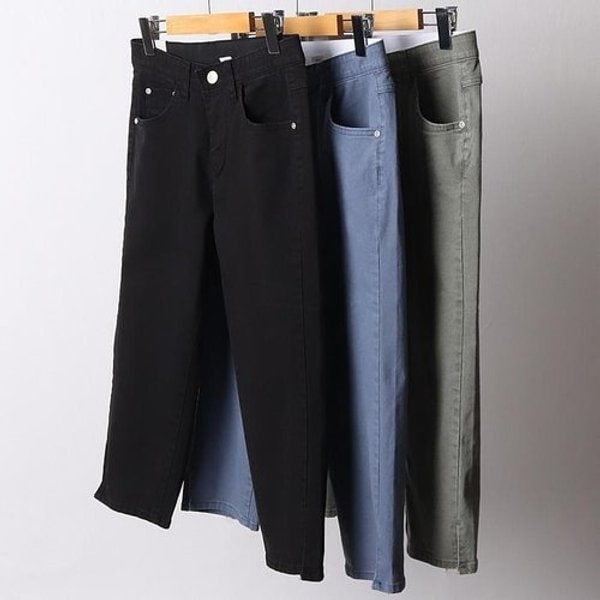 빅사이즈밴드바지 D814L506 쓰리컬러트임7부팬츠 MD - SSG.COM