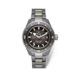 [스와치그룹코리아 정품] RADO 라도 캡틴 쿡 세라믹 다이버 플라즈마 그레이 남성시계 R32144102 - SSG.COM