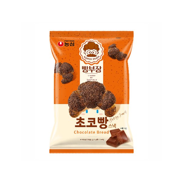 농심 빵부장 초코빵스낵 55g 4개 - SSG.COM