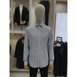 [시흥점] [AND Z(앤드지)] 스트라이프 그레이 스판 셔츠 (BZD5WD1201 SGR) - SSG.COM