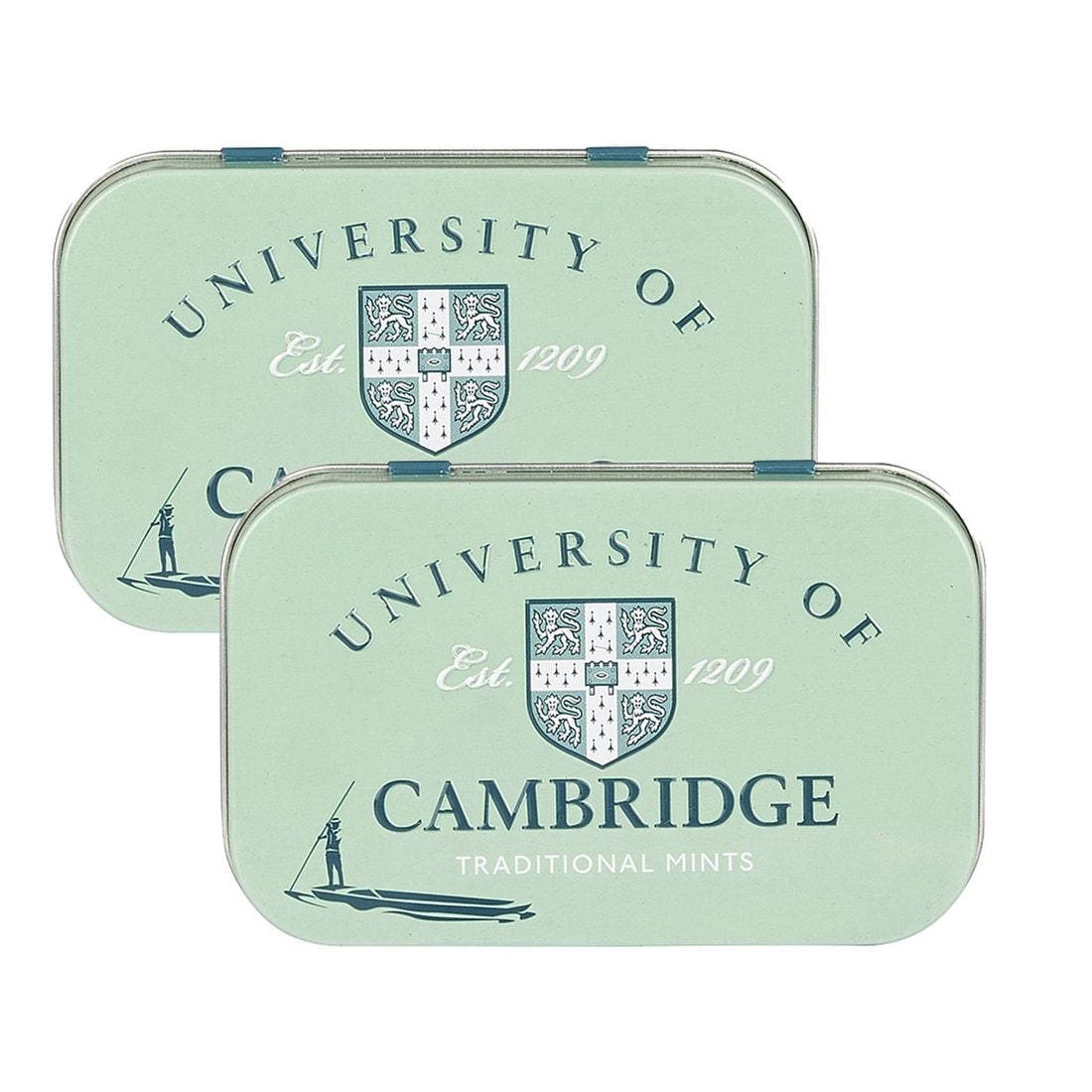NEW ENGLISH TEAS 뉴 잉글리쉬 티 유니버시티 오브 캠브릿지 슈가프리 민트 포켓 틴 35g 2팩, 믿고 사는 즐거움 SSG.COM