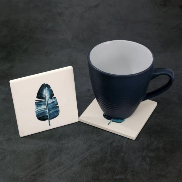 롬브스 규조토컵받침 위스키코스터 컵 커피잔 받침 2p - SSG.COM