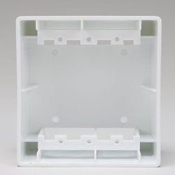 PVC노출 콘센트박스 2개용 54X120X115 - SSG.COM