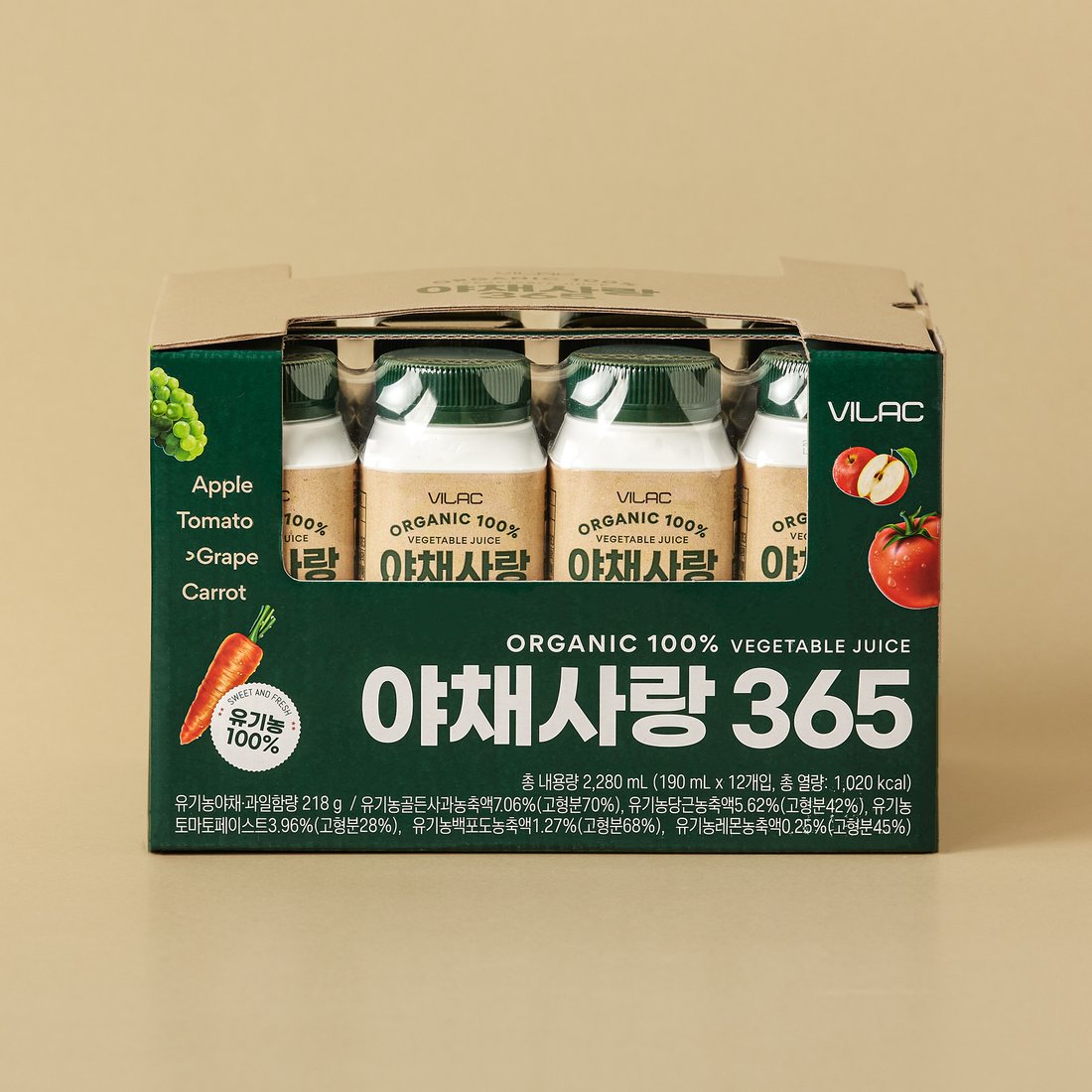 유기농 야채사랑365 190ml X 12입, 이마트몰, 당신과 가장 가까운 이마트