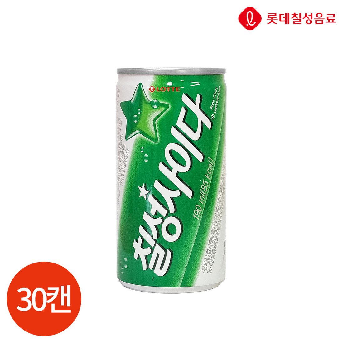롯데 칠성사이다 190ml x 30캔, 믿고 사는 즐거움 SSG.COM