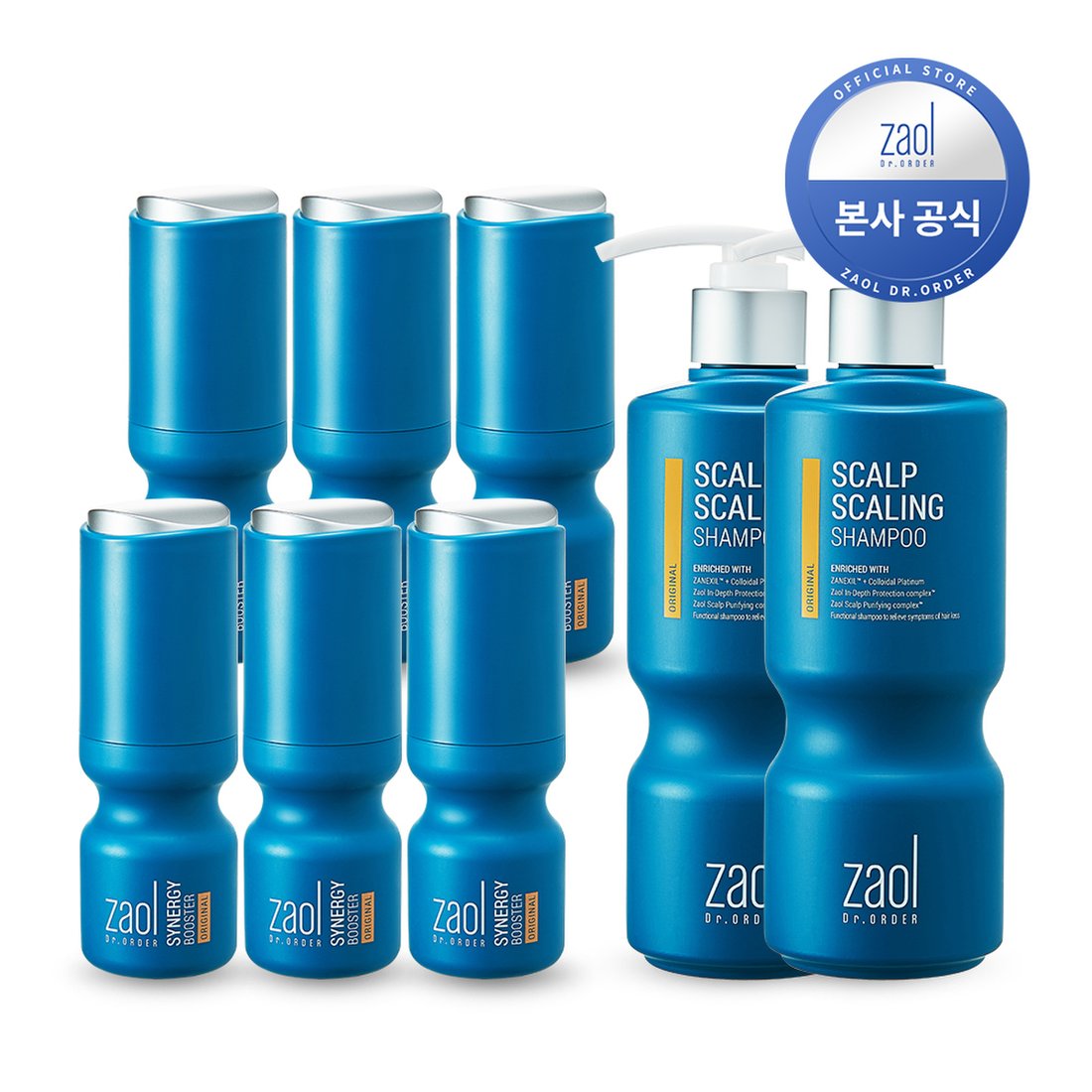 자올 닥터 오더_시너지 부스터 100ml 6EA + 스칼프 스케일링 샴푸 500ml 2EA, 믿고 사는 즐거움 SSG.COM