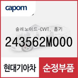 솔레노이드-CVVT, 흡기 (243562M000) 아반떼, 제네시스 GV70, 아반떼AD, K8, 뉴 카니발, 제네시스 더올뉴 ...