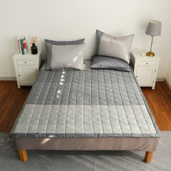 파코홈 5cm커진 리파인드 120수 샤틴 고밀도 면 고정밴드 침대패드Q/K - SSG.COM