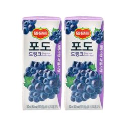 델몬트 포도 드링크 190ml 48팩 - SSG.COM