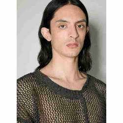 [BCD] 24 S/S HS-K09-093-1 요지 야마모토 UNEVEN 오픈니트 스웨터 B0111071729 - SSG.COM