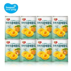 [동원] 지중해 황도 복숭아 410g 6개 - SSG.COM