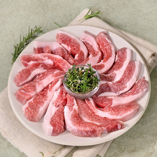 돼지고기 가브리살 구이용 1.2kg (300g*4팩) - SSG.COM