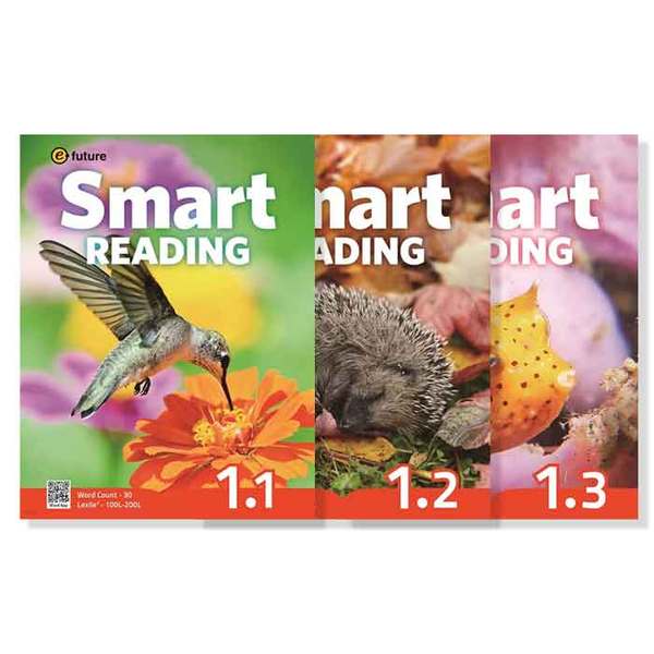 (이퓨쳐e-future)Smart Reading 1-1,1-2,1-3(30-45 Words)(전3권) - SSG.COM